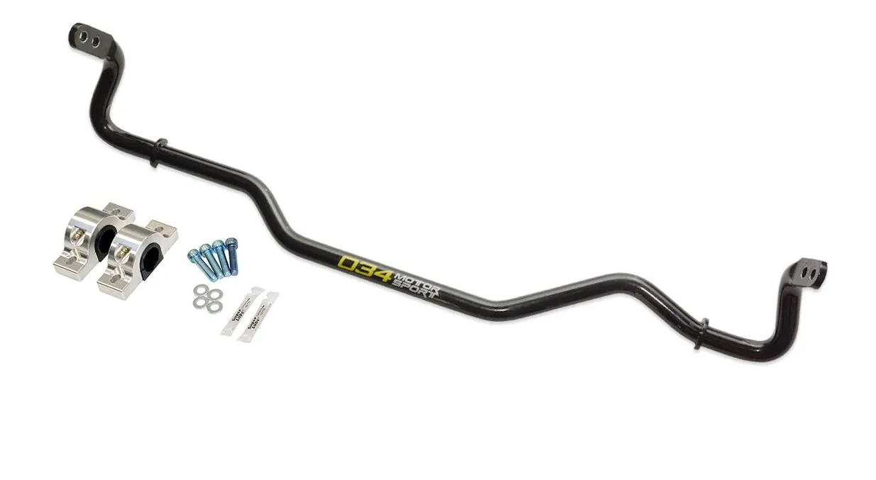 034 Motorsport Adjustable MQB Solid Rear Sway Bar - Audi RS3 8V/8V.5/8 ...